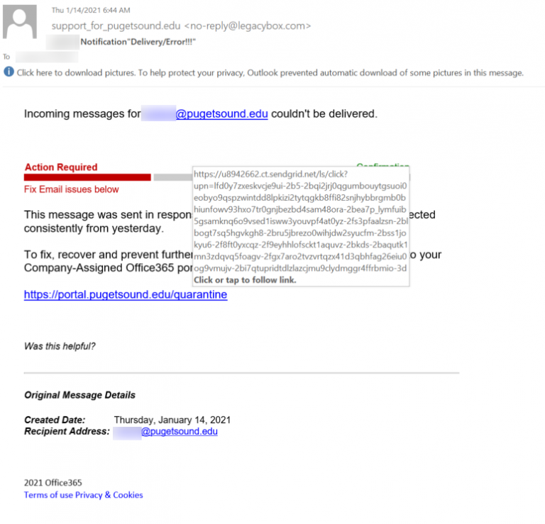 Phishing from 1/14/2021: “Notification Delivery/Error!!!” – Puget Sound ...