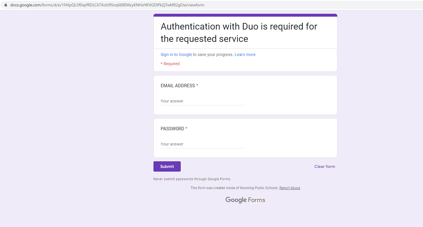 Phishing from 03/09/23: “Document shared with you: ‘Pugetsound/review ...